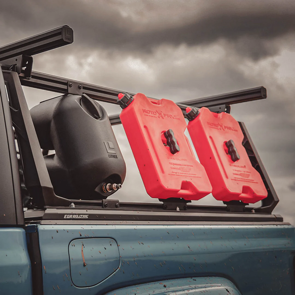 Leitner Designs ACS Forged Tonneau | 2020+ Jeep Gladiator | Bed Racks