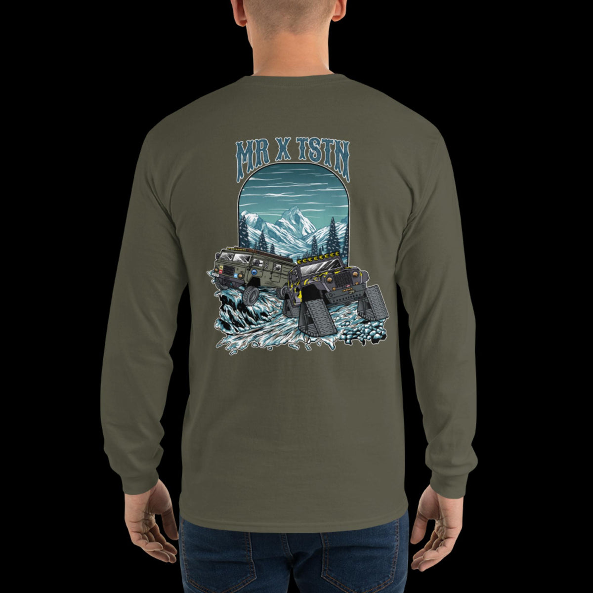 MR & TSTN Men’s Long Sleeve Shirt – Modula Racks