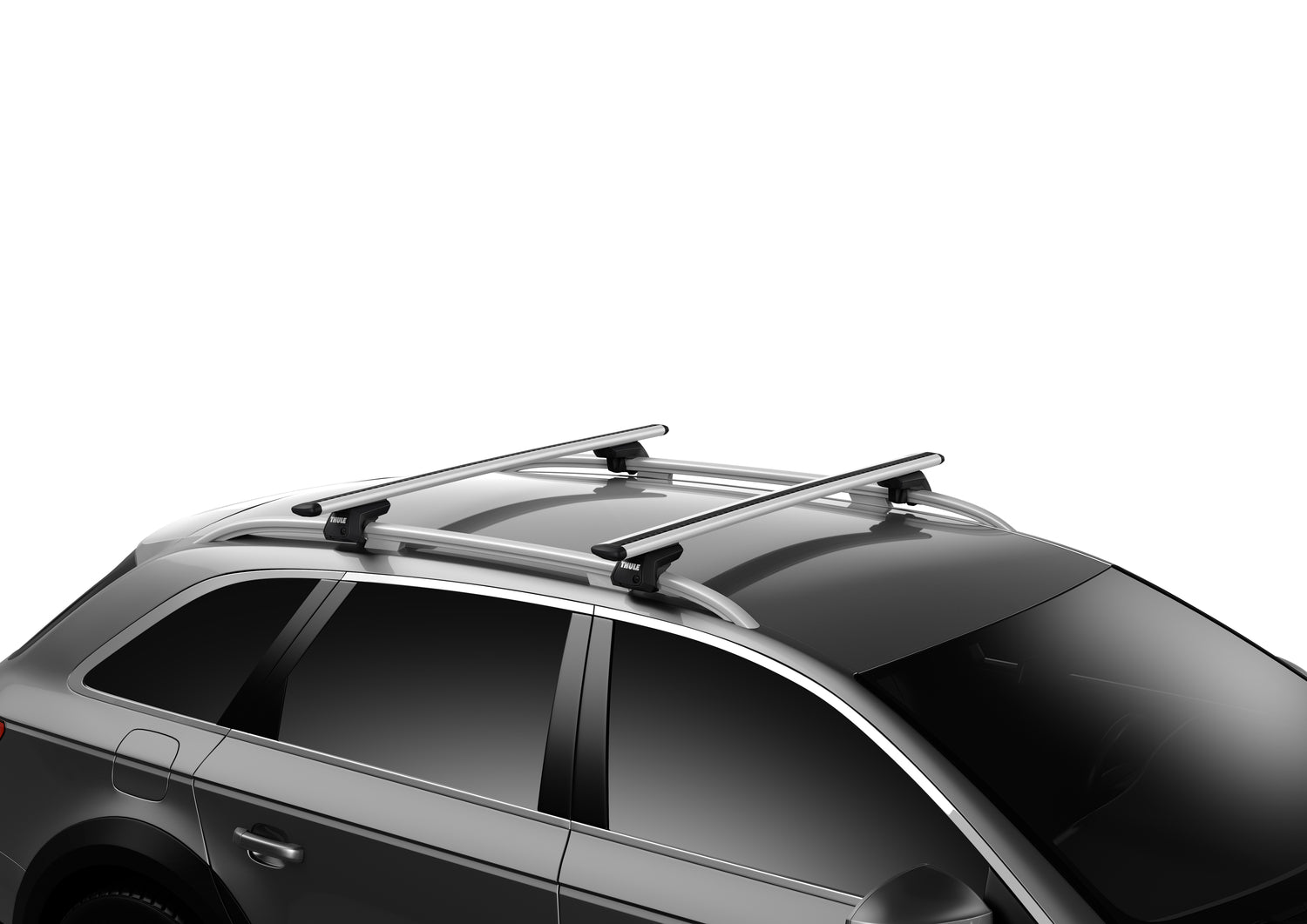 Thule Wingbar Evo Kit for Land Rover Discovery Sport 5dr SUV w Roof Rails 2015 to 2024 Roof Racks