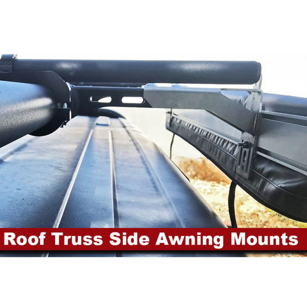 Adventure Rack Systems 2" Roof Truss Side Awning Mounts, JK Wrangler ...