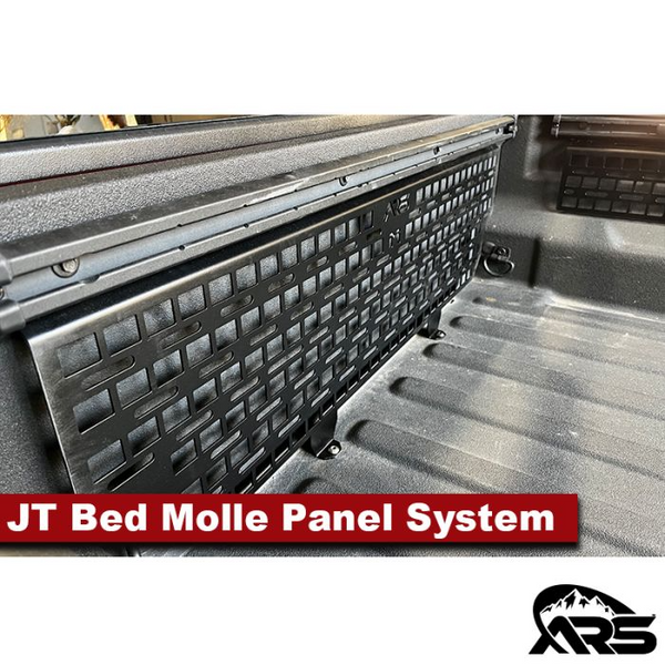 Adventure Rack Systems JT Gladiator Truck Bed Molle Gear Storage Panel ...